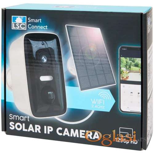 Pametna Solarna HD IP Kamera