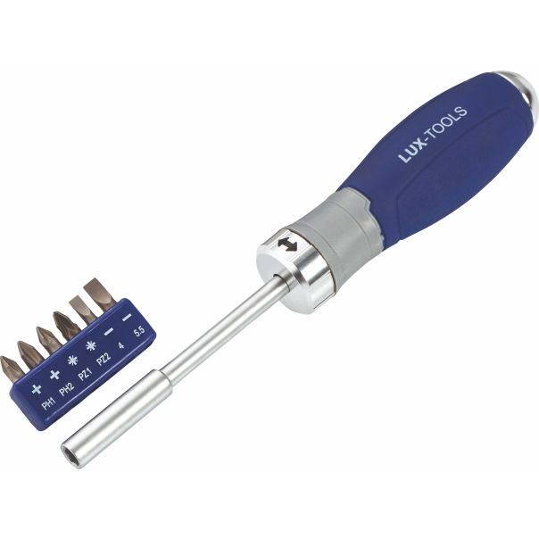 LUX TOOLS Odvijač sa setom bitova 399105