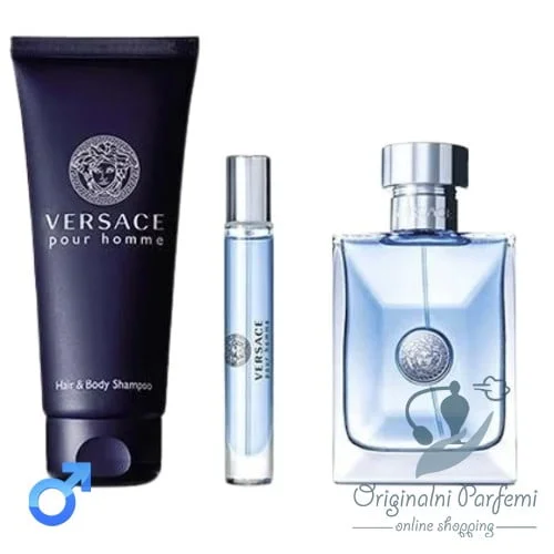 Versace Pour Homme Set 100ml+5ml+150ml