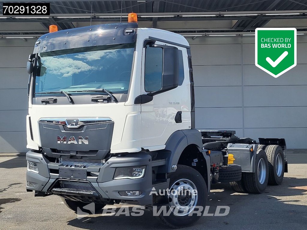 Novi MAN TGS 33.400 6X4 NEW! Full-Steel Big-Axle Drumbrakes LED Euro 2 tegljač