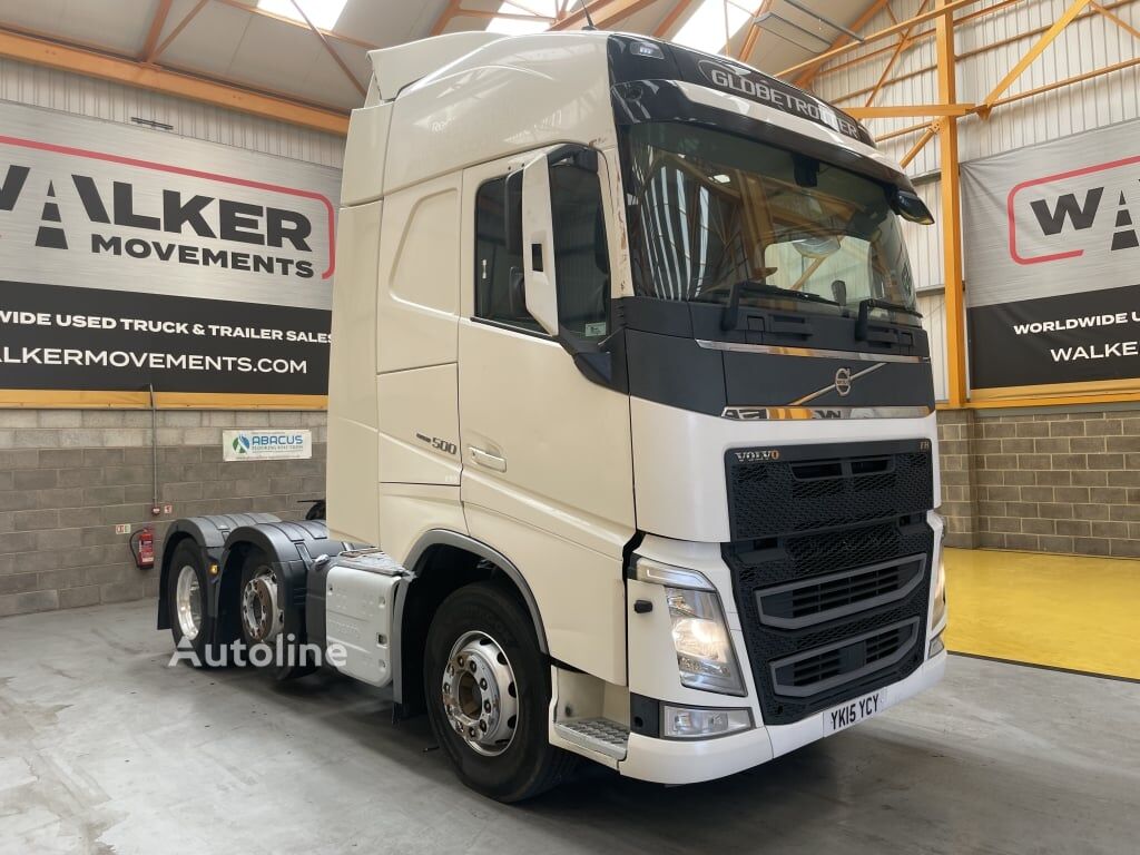 Volvo FH 500 VERSION 4 GLOBETROTTER *EURO 6* 6X2 TRACTOR UNIT – 2015 – tegljač