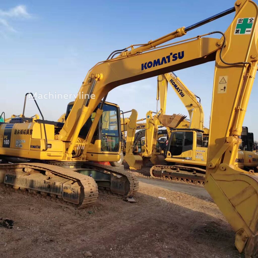 Komatsu PC160 bager guseničar