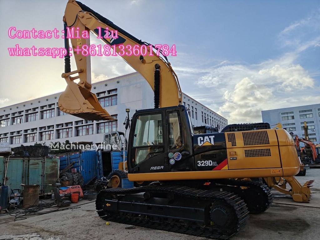 Caterpillar 329D 329DL 329D2L bager guseničar
