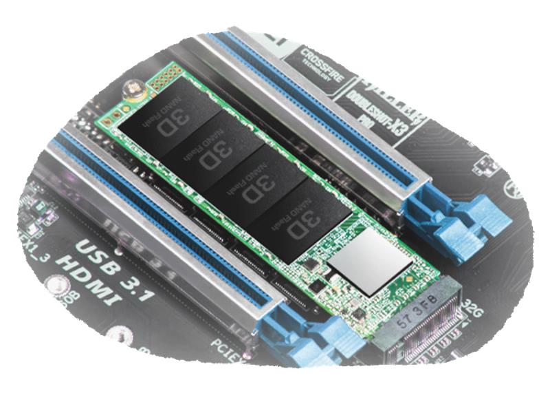 SSD TRANSCEND 250GB/interni/M.2/NVMe/crna