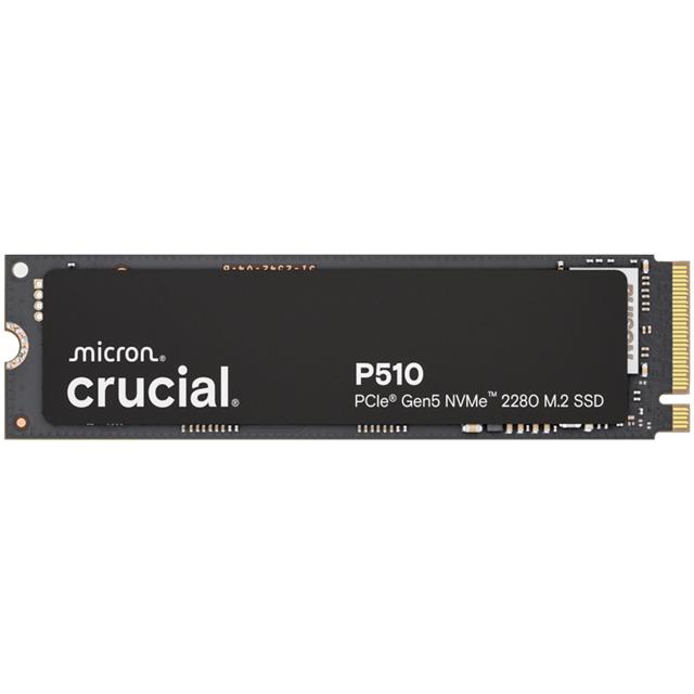 Crucial P510 2TB PCle Gen5 NVMe 2280 M.2 SSD