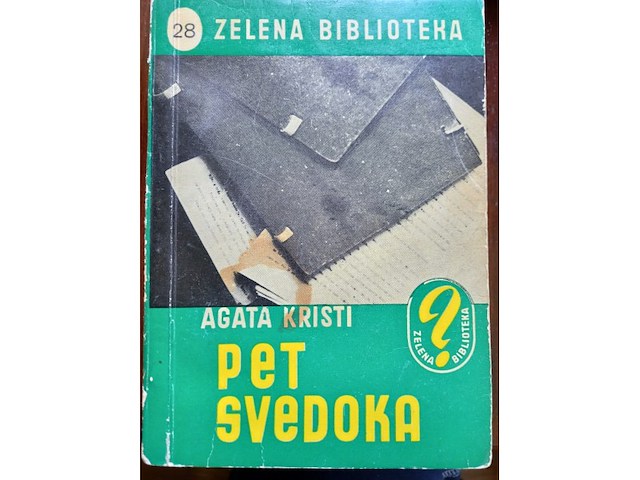 PET SVEDOKA. Agata Kristi