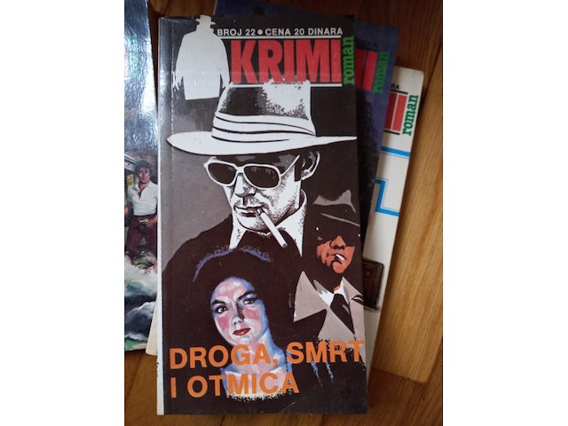 Krimi roman. DIJAMANTI IZ HARLEMA