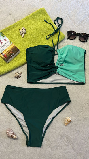 Shein dvodelni kupaći, XL, NOVO