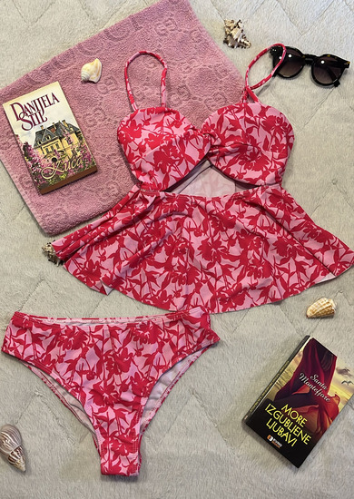 Shein dvodelni kupaći, M, NOVO