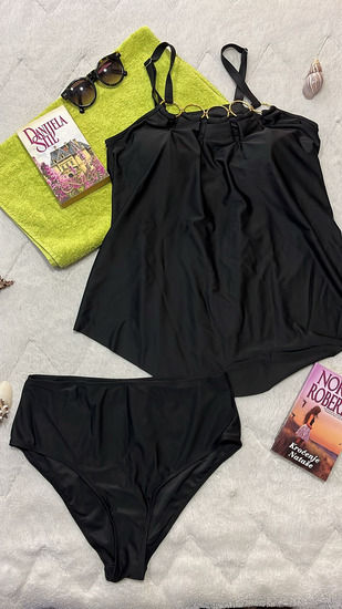 Shein dvodelni kupaći / tankini, XL, NOVO