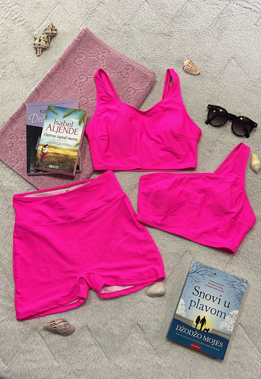 Shein trodelni kupaći, XS, NOVO