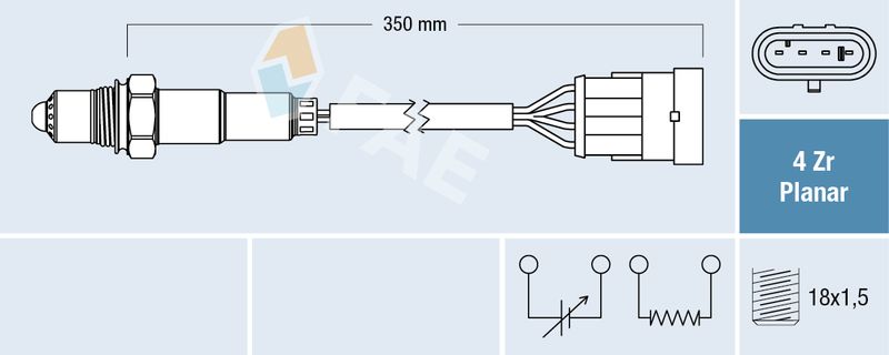 Lambda-sonda FAE 77223