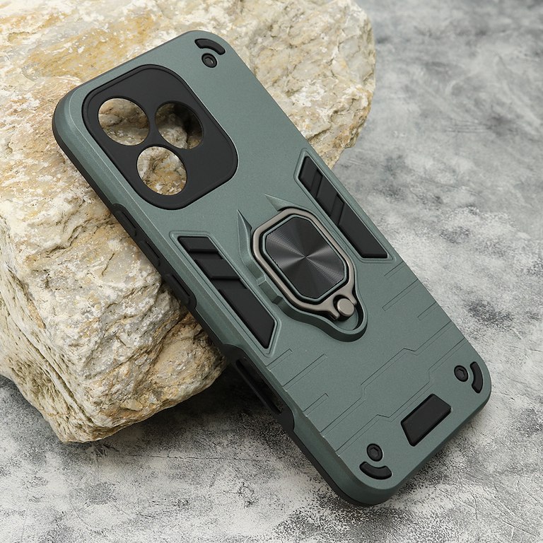 Maska Square ring za Honor 400 Lite zelena