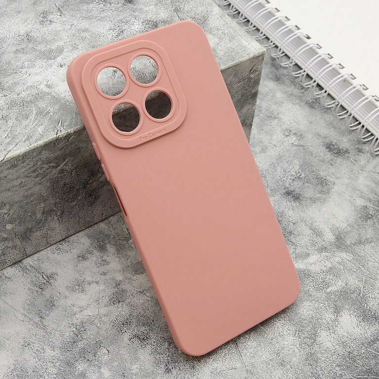 Futrola Silikon Pro Camera za Honor X6c roze