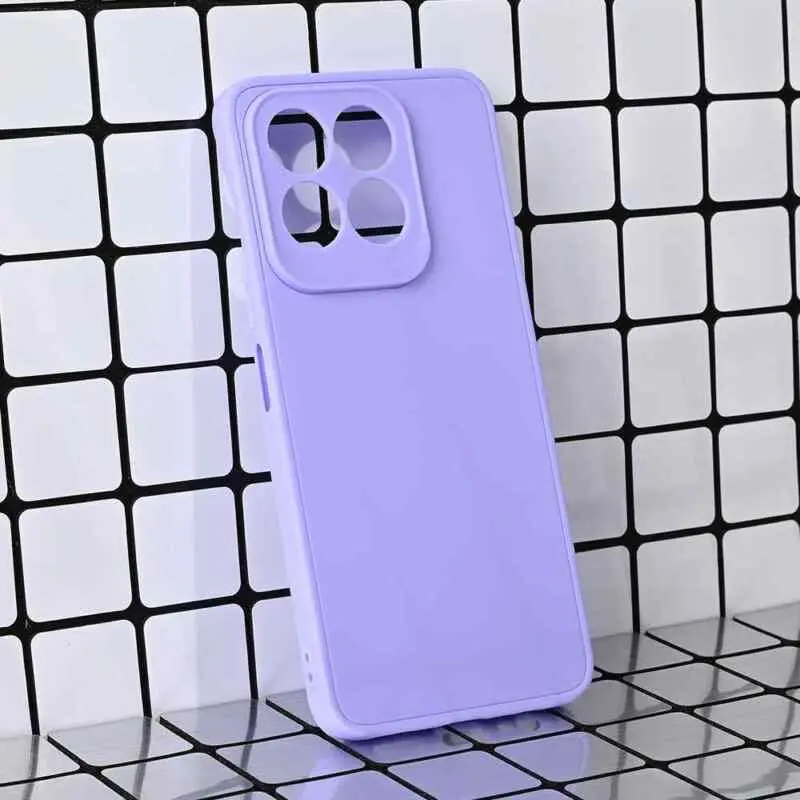 Maska 3D Camera za Honor X6c ljubicasta
