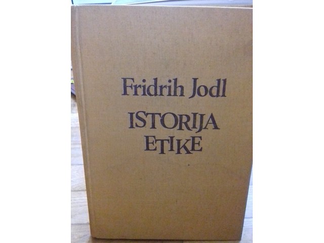 Istorija etike, Fridrih Jodl