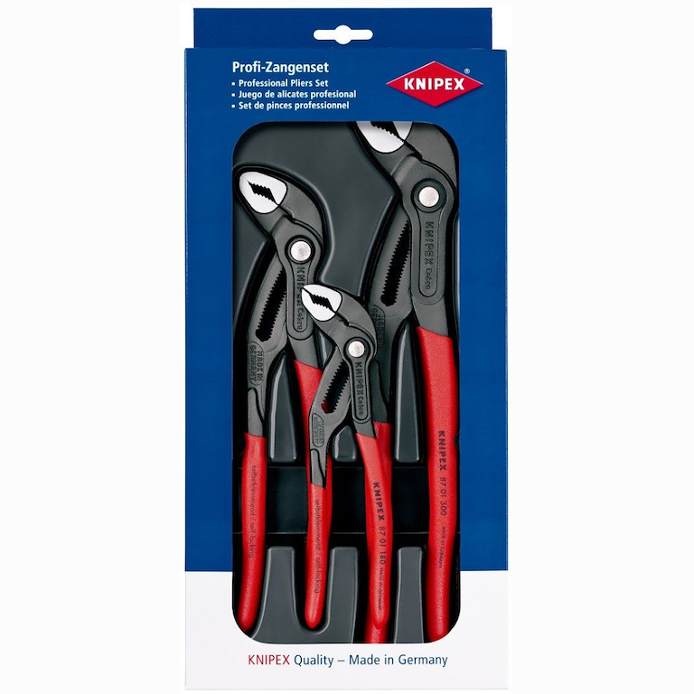 Knipex – Komplet papagaj klešta Cobra 3/1 – 00 20 09 V02