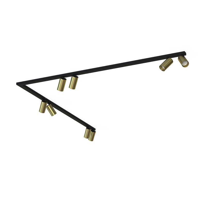 SPOT LAMPE MONO CORNER VIII 2X150 SOLID BRASS – NOWODVORSKI 7755