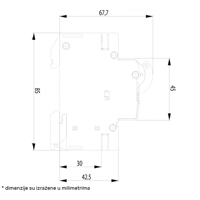 AUT OSIGURAC ETI 6A B – 450023