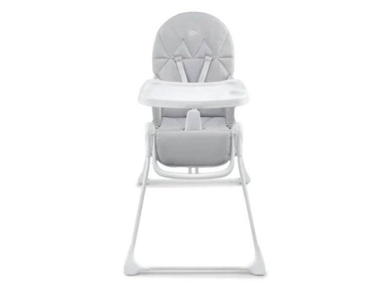 KINDERKRAFT STOLICA ZA HRANJENJE BINCI LIGHT GREY