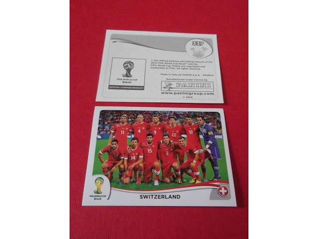 Panini BRASIL Brazil 2014 sličica broj 337