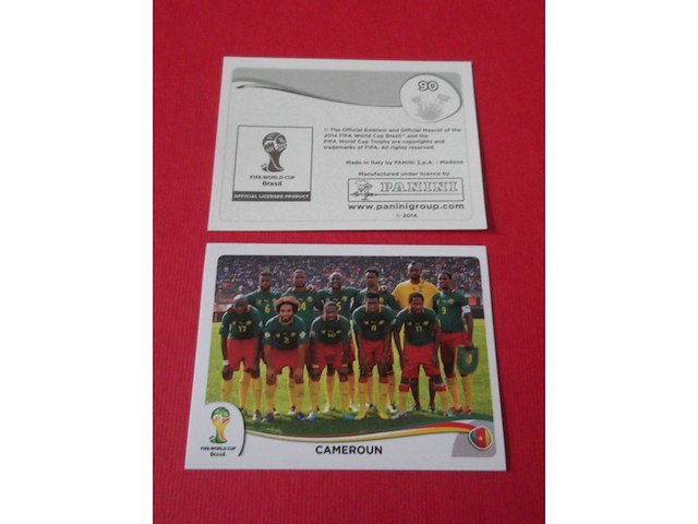 Panini BRASIL Brazil 2014 sličica broj 090
