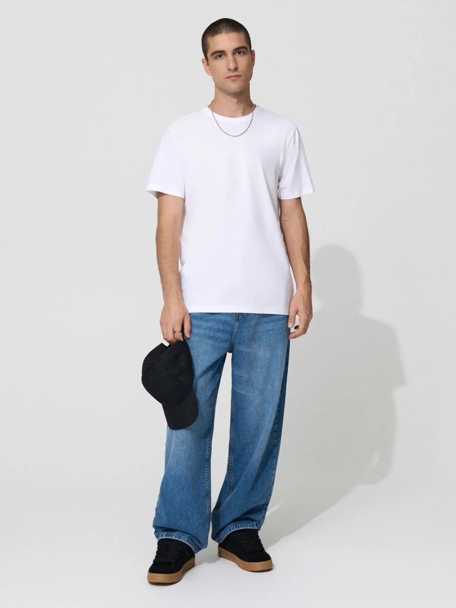 Baggy fit farmerke
