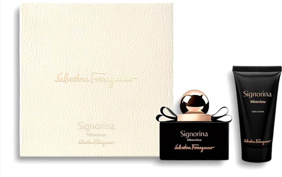 Salvatore Ferragamo - Signorina Misteriosa edp 50ml + 50ml losion / LADY / SET
