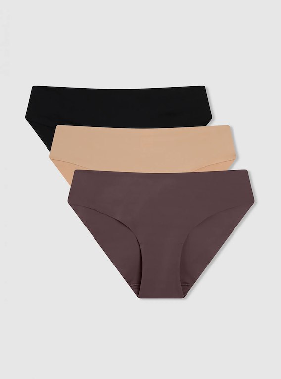 Pakovanje od 3 slip gaćica sa živim sečenjem Var