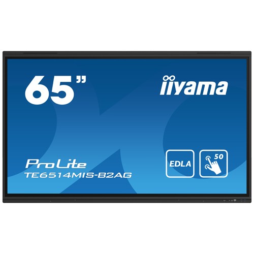 Iiyama 65'' ProLite TE6514MIS-B2AG Google EDLA PureTouch-IR+ Interactive monitor