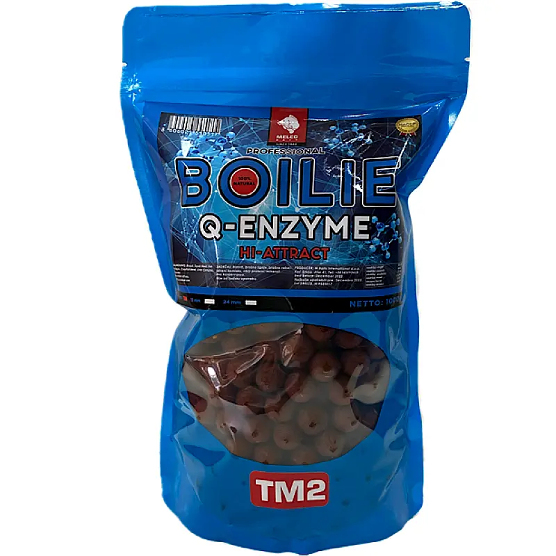 Meleg Bait Q ENZYME BOILIE 1kg TM2