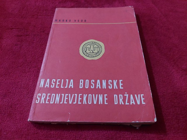 Naselja bosanske srednjovekovne države Marko Vego