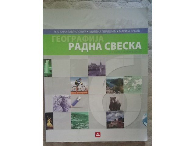 Zavod za udžbenike - Geografija radna sveska 6. razred