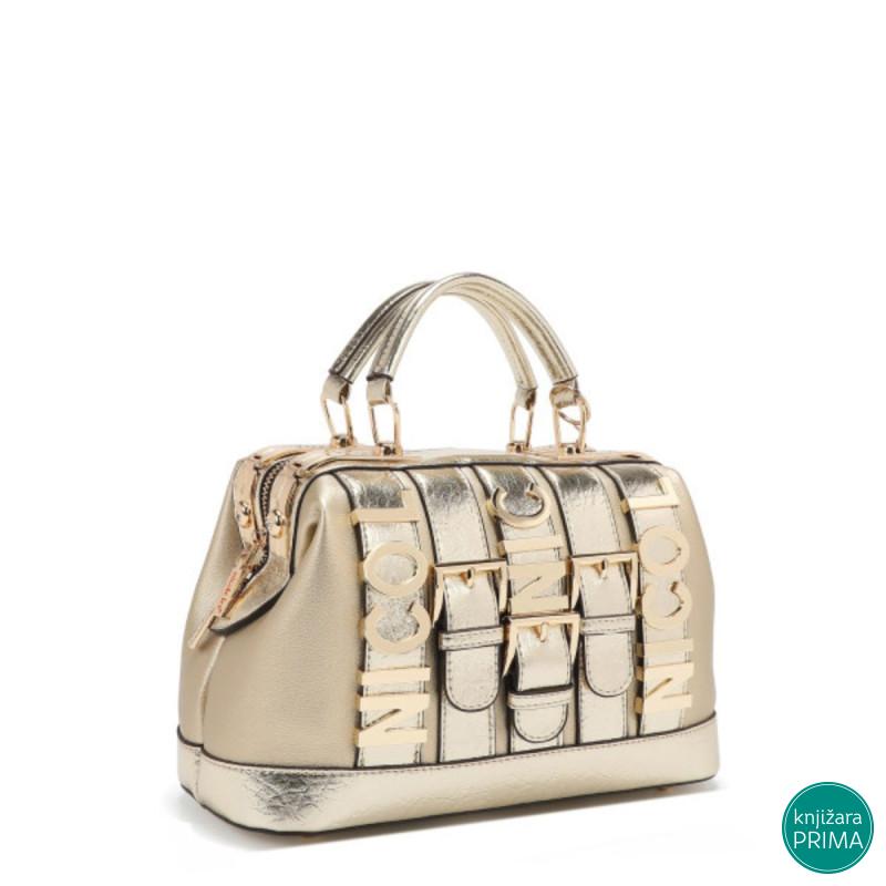 Torba NICOLE LEE Logo Gold