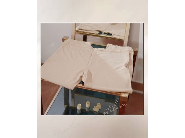 5.3. Bež lagane pantalone XL