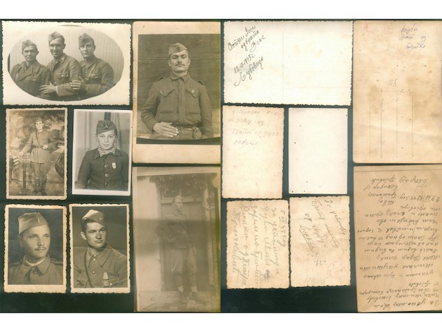 WWII PARTIZANI lot 39 fotografija