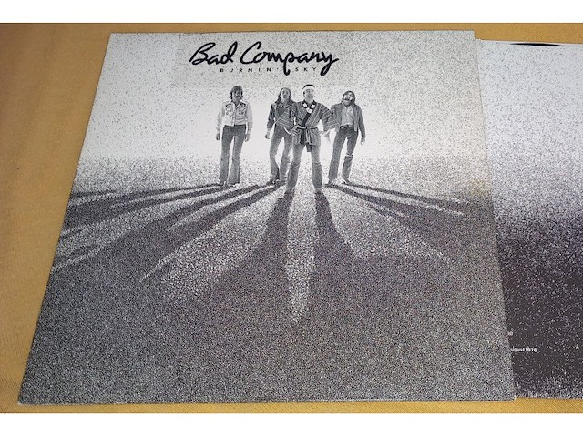 Bad Company - Burnin` Sky (LP, UK)