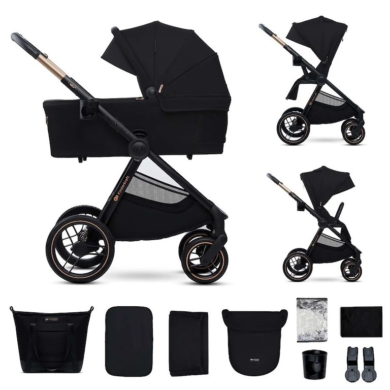 Kinderkraft kolica za bebe set 2u1 nea 2 midnight black KSNEA002BLK20ID: EK000693283