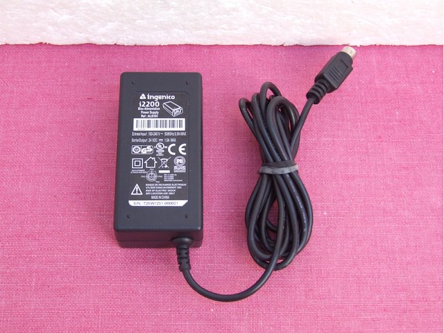 Ingenico i220 adapter 24V 1A 3 pin ORIGINAL+GARANCIJA!
