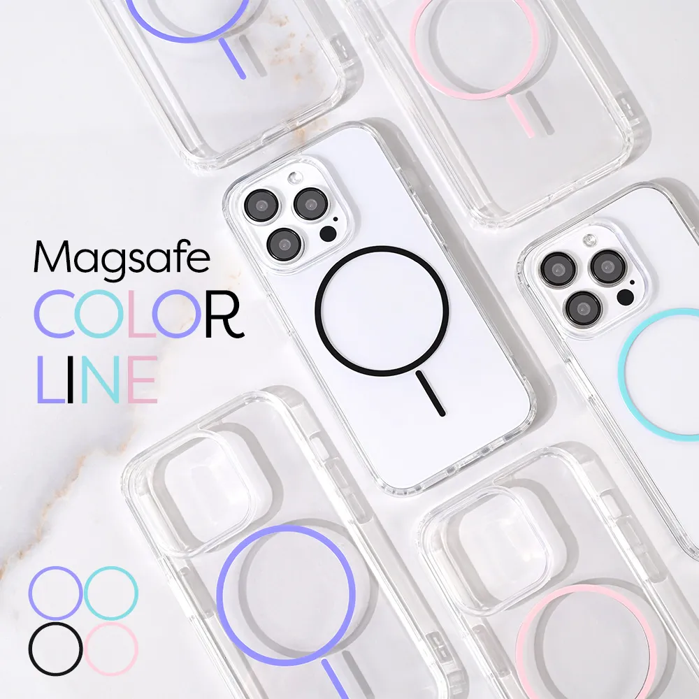 Maska Magsafe Color Line za iPhone 16 Pro Max 6.9 crna