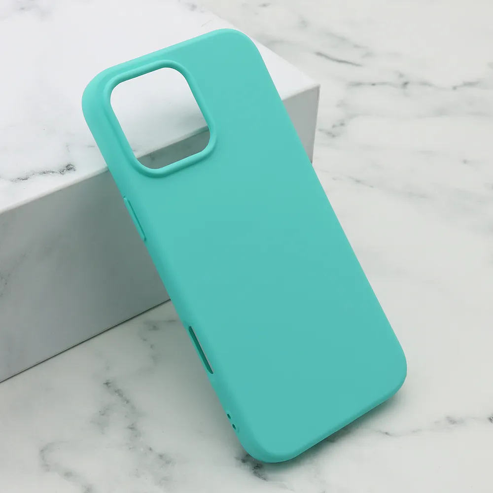 Futrola Soft Silicone za iPhone 16 Pro Max (6.9) mint