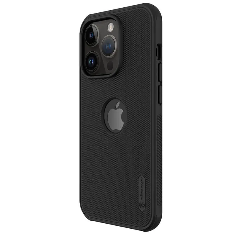 Maska Nillkin Scrub Pro za iPhone 16 Pro 6.3 (sa otvorom za logo) crna
