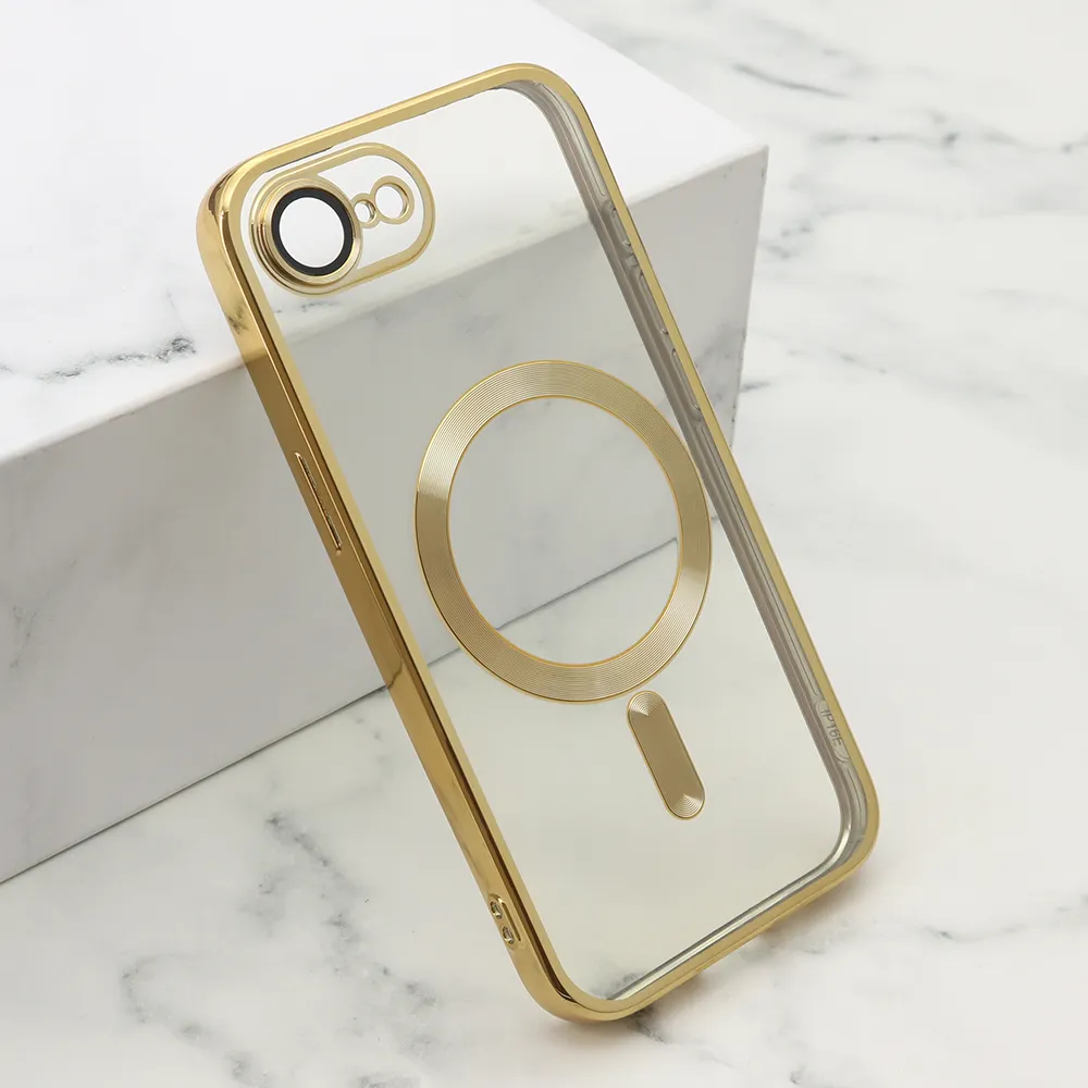 Futrola CAMERA PROTECT MagSafe za iPhone 16E (6.1) zlatna
