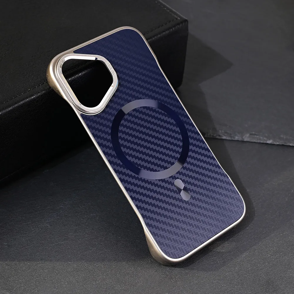 Maska Magsafe Carbon za iPhone 16 6.1 plava