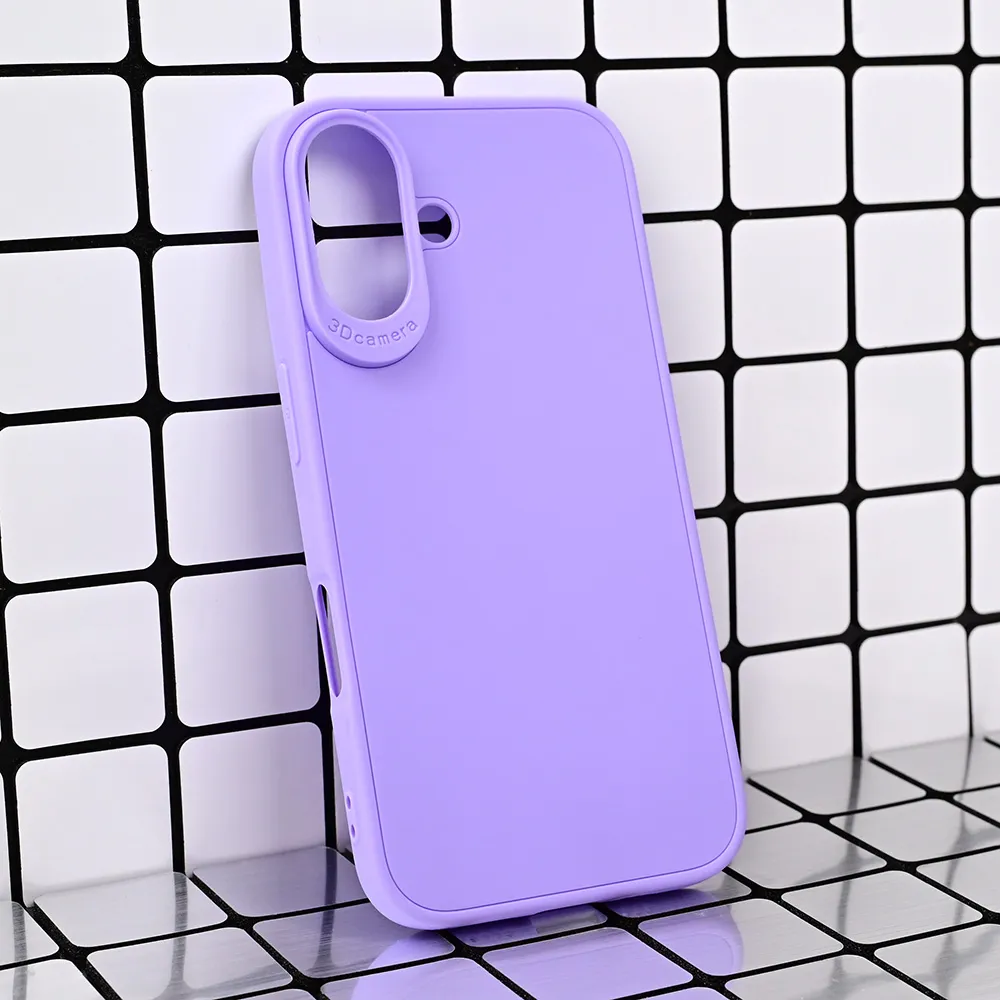 Maska 3D Camera za iPhone 16 6.1 ljubicasta
