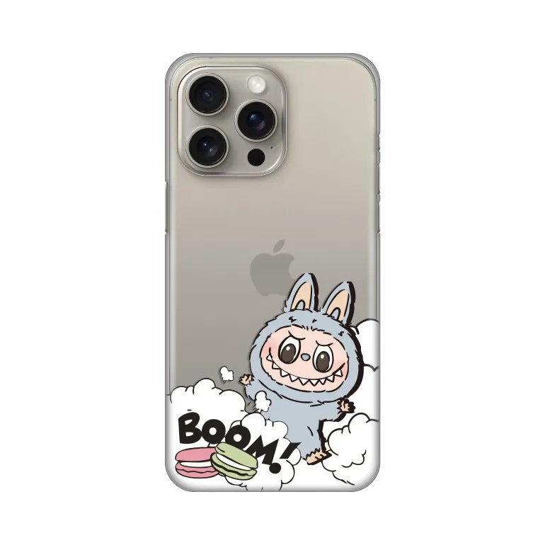Maska Silikonska Print Skin za iPhone 15 Pro Max 6.7 La Bubu Macaron