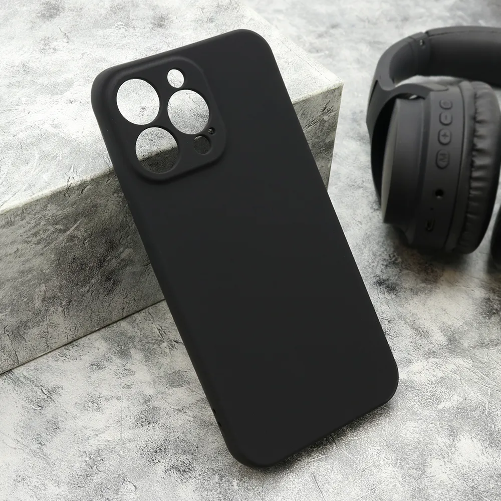 Futrola VELVET TOUCH za iPhone 15 Pro Max (6.7) crna
