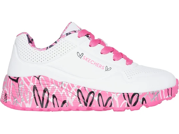Skechers Patike za devojčice Uno Lite 314976L-WHP
