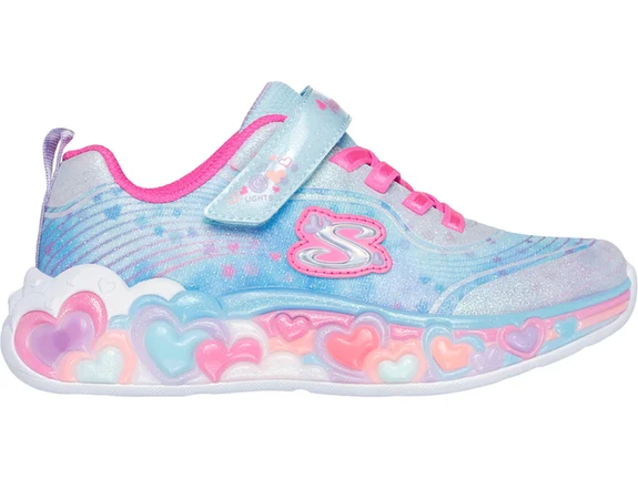 Skechers Patike za devojčice Eternal Heart Lights 302696L-LBMT