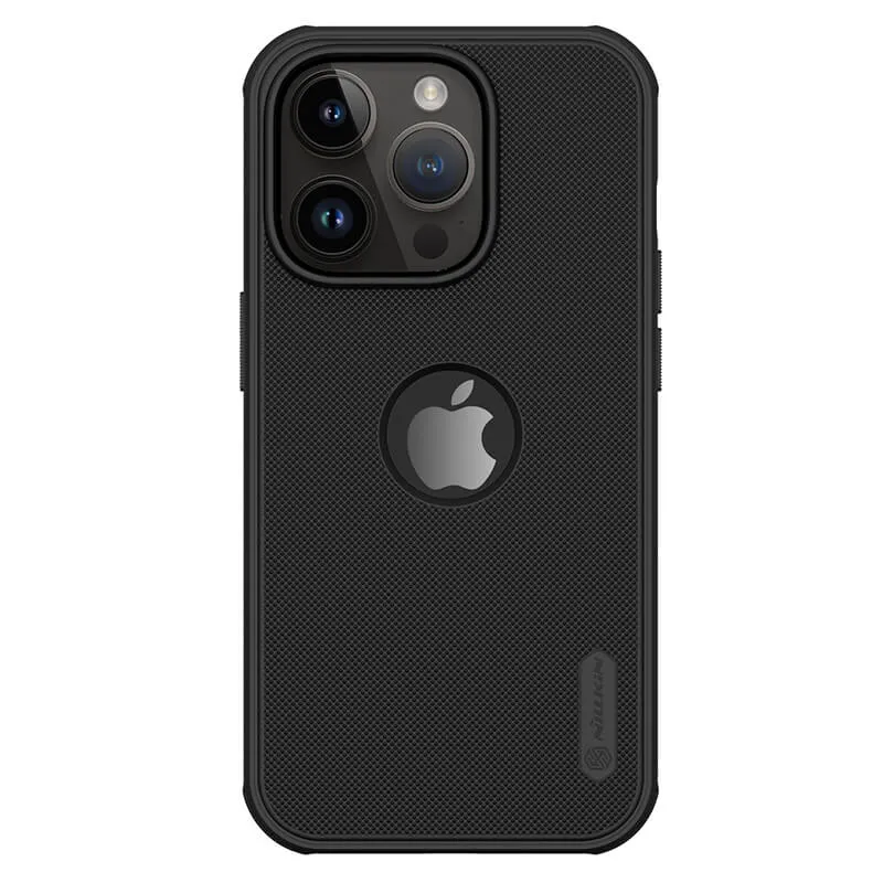 Maska Nillkin Scrub Pro za iPhone 14 Pro Max 6.7 crna (sa otvorom za logo)